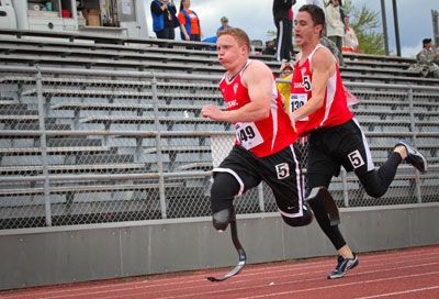 Marble Falls graduate keeps running despite Iraq war injury - DailyTrib.com