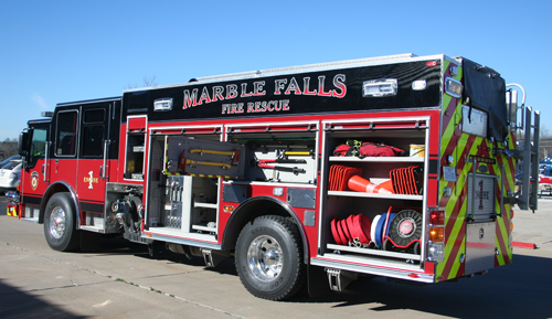 Marble Falls Fire Rescue puts new workhorse to use