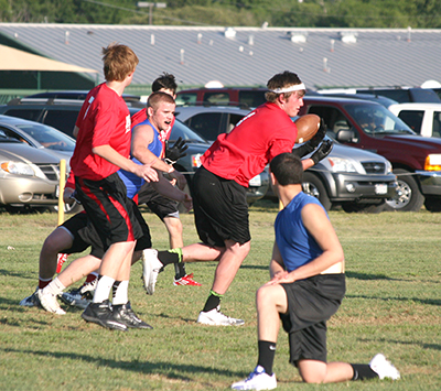 Top Highland Lakes football prospects bring in college scouts