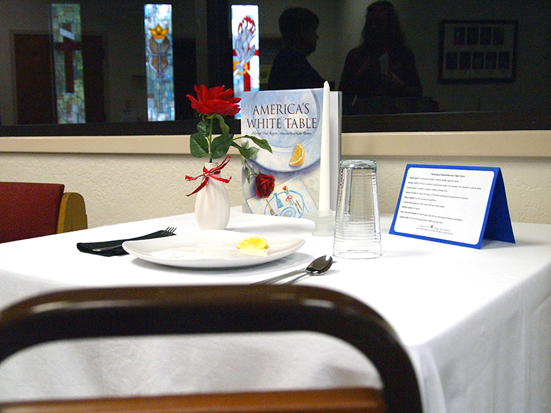 'America's White Table' shows children importance of service members