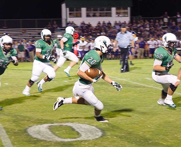 Burnet football up against tough Billies defense