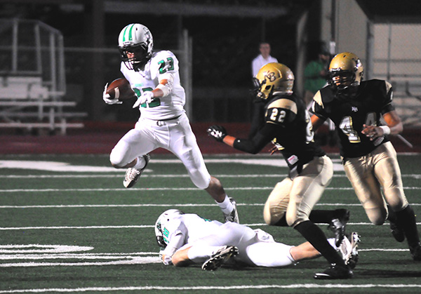 Burnet offense too much for King in 56-27 Bulldogs win