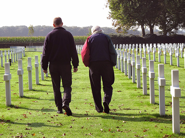 World War II veteran retraces steps of Timberwolves unit