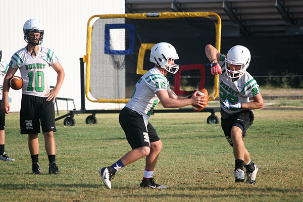 Returning players show maturity, skills as Burnet starts fall camp