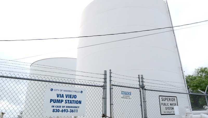 Marble Falls awards bid for $800,000 water tank project - DailyTrib.com