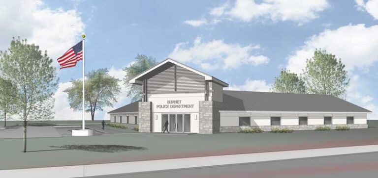 Burnet police station plans take shape with release of design ...