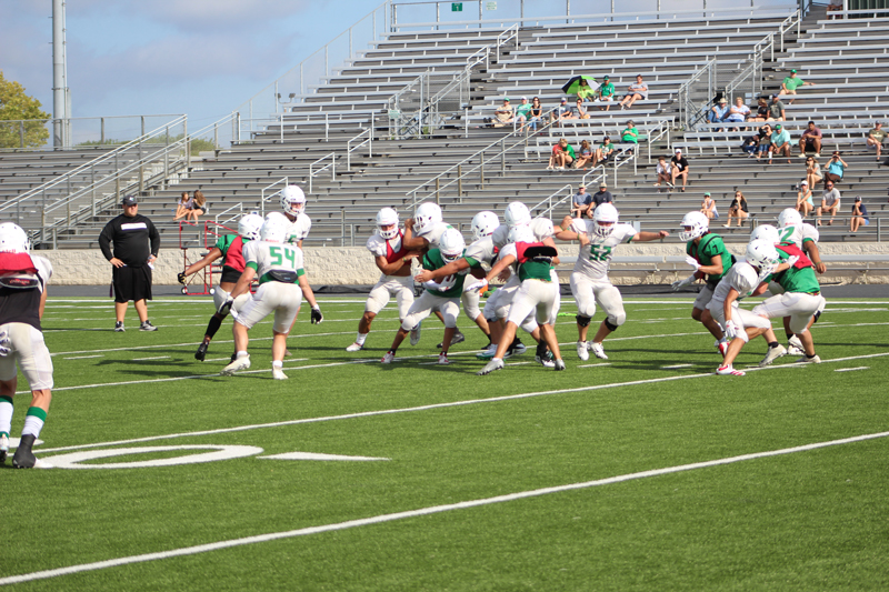 After first week of practice, Burnet football ‘on a good path ...