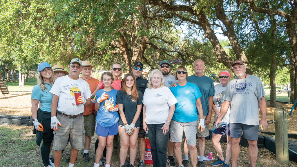 Volunteers revitalize Granite Shoals parks - DailyTrib.com