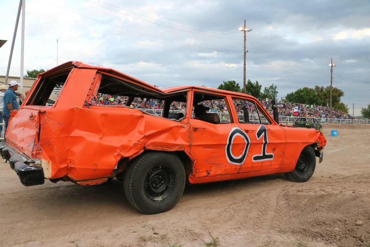 Motor-fueled mayhem and fun at Burnet Demolition Derby Oct. 14 ...